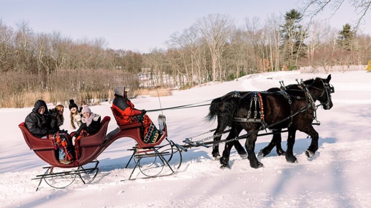 This Connecticut Sleigh Ride is the Perfect Winter Activity