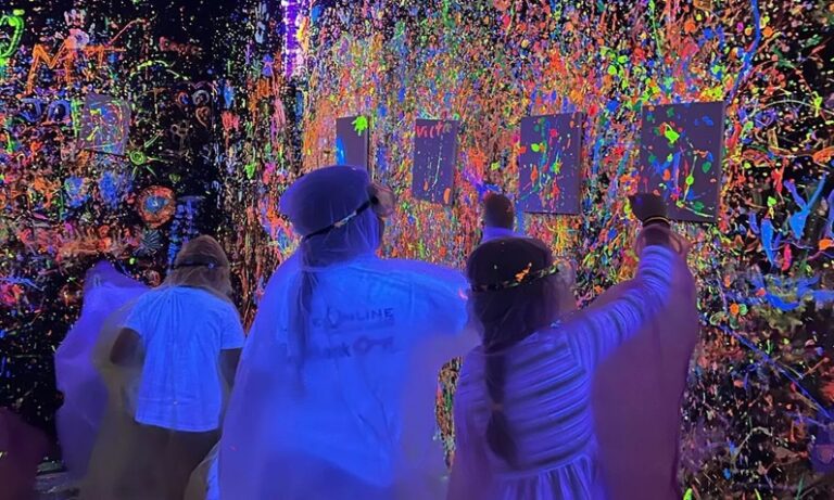 This Splatter Paint and Slime Making Experience Offers Fun for the ...